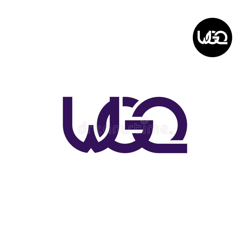 Wgq Monogram Stock Illustrations – 13 Wgq Monogram Stock Illustrations ...