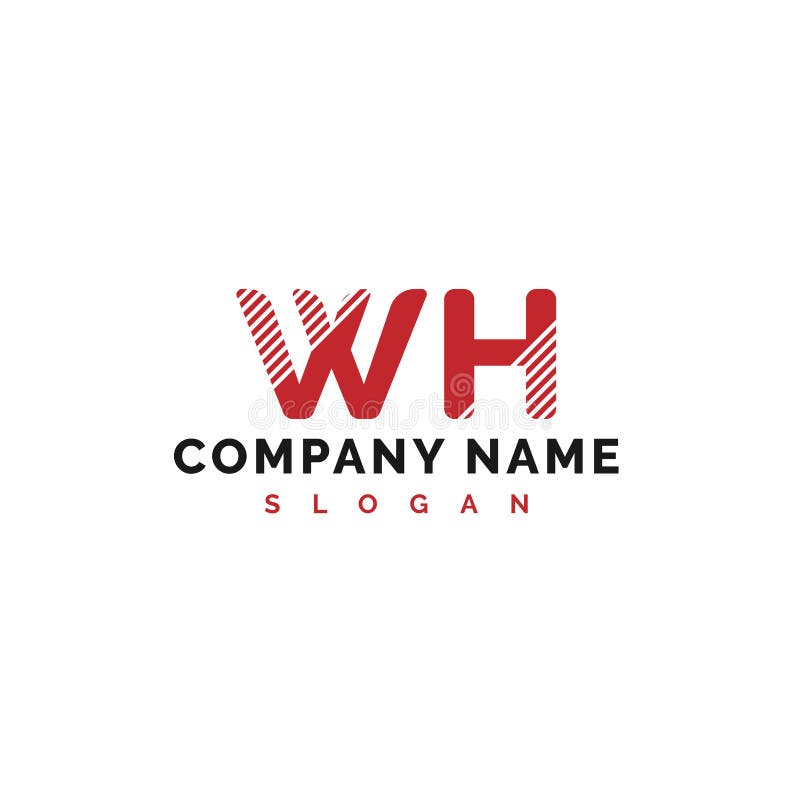 WH Letter Logo Design. WH Letter Logo Vector Illustration - Vector ...
