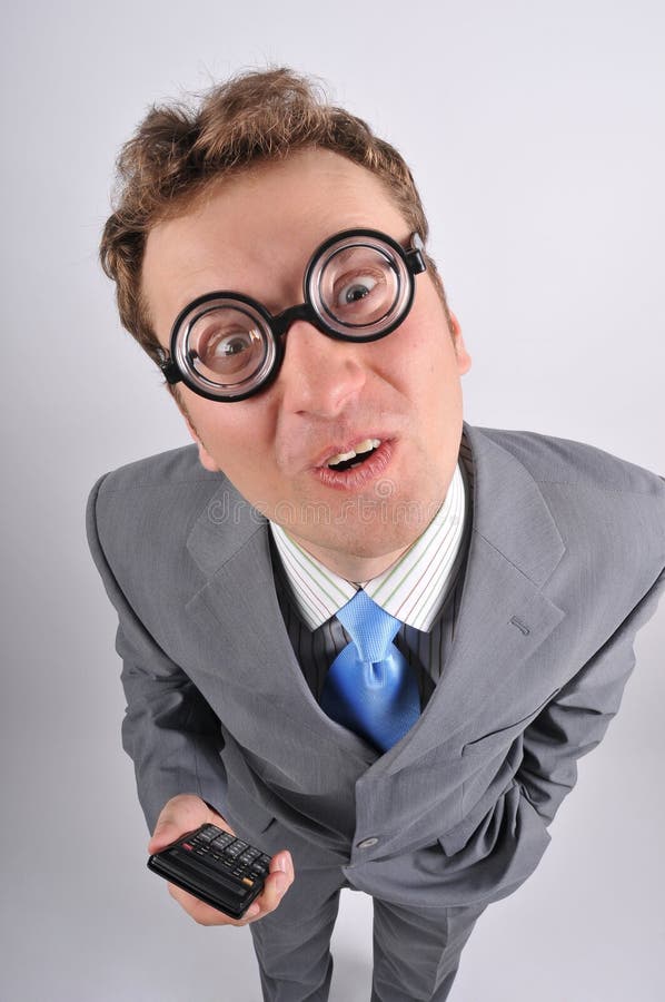 Whaaaat, Nerd Asking Questions Stock Image - Image of emotion, asking ...