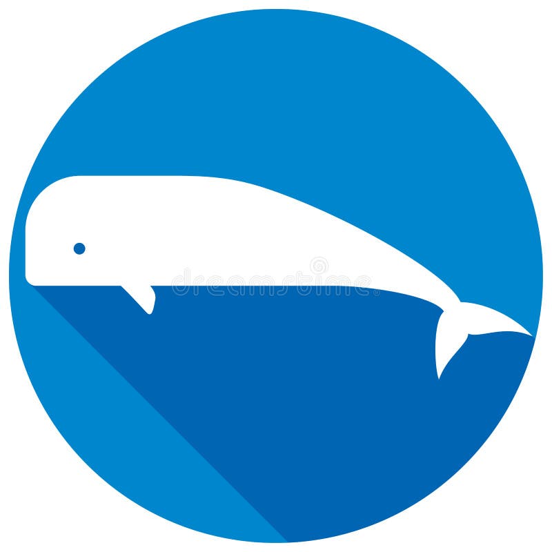 Whale stock vector. Illustration of large, mammal, atlantic - 46907566