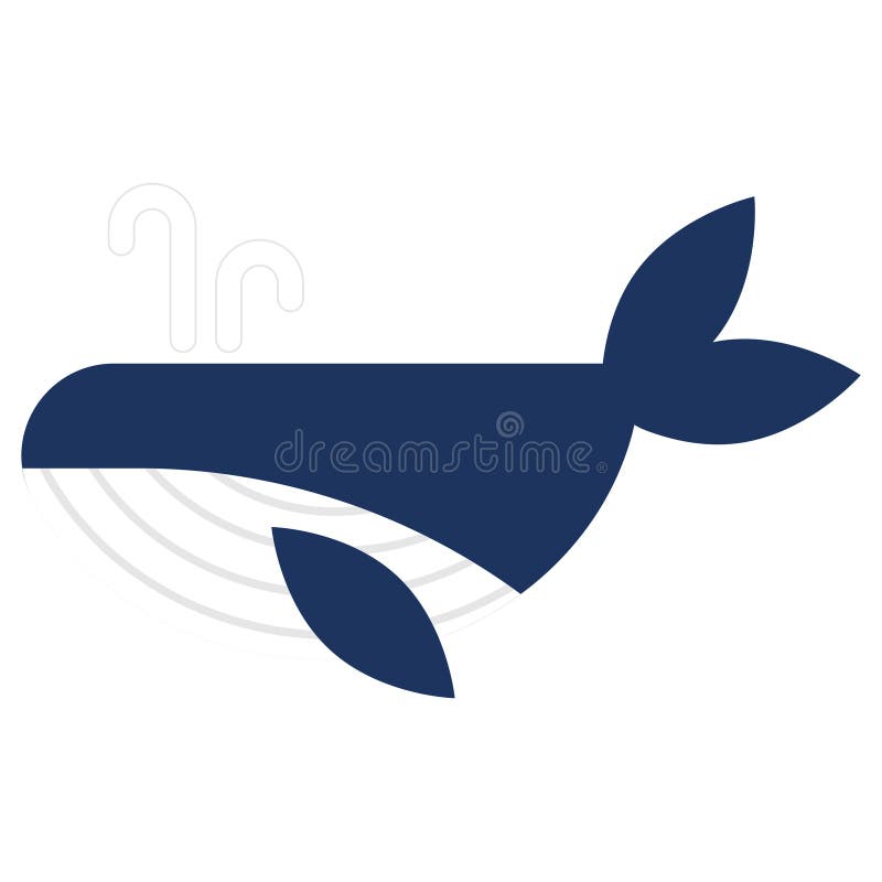 Whale Icon Sea Animal Vector Stock Vector - Illustration of collection ...