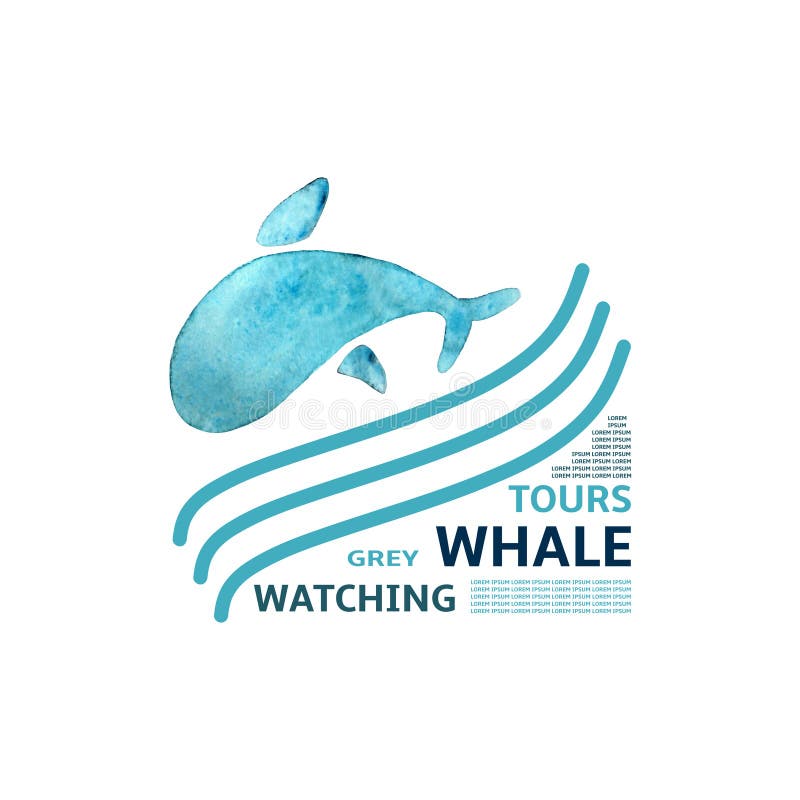 Whale icon stock vector. Illustration of marine, aquatic - 51840793