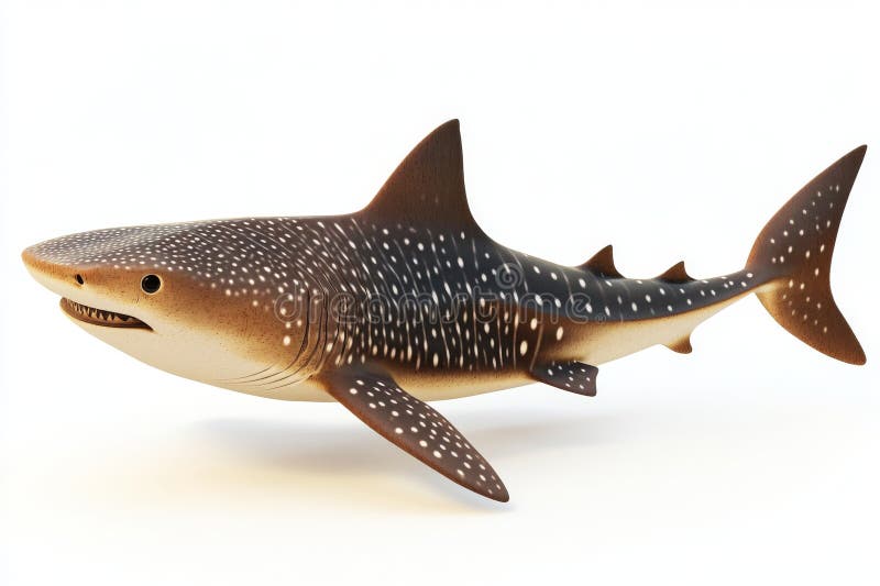 The Whale Shark Model Features Distinctive Patterns and Colors Stock ...