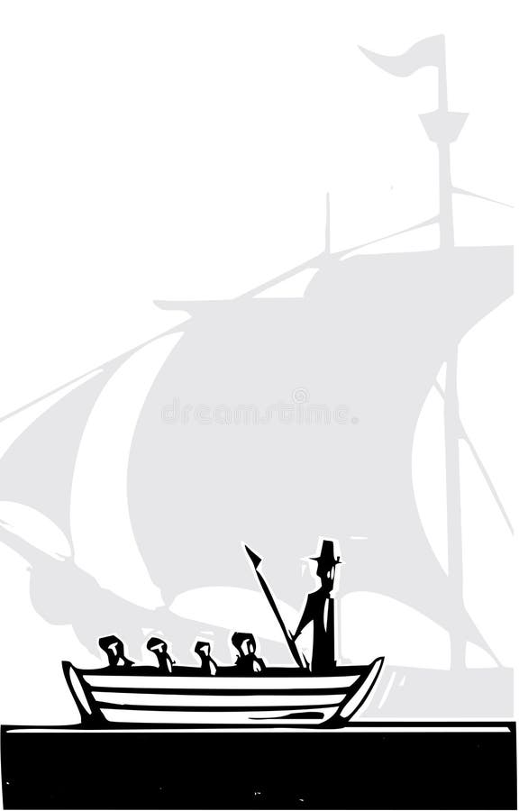 Whaling Boat stock vector. Illustration of industry, endangered - 26380994