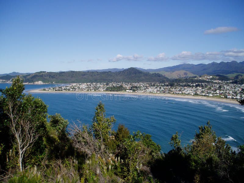 Whangamata Sunrise stock photo. Image of teananui, massive - 11946400