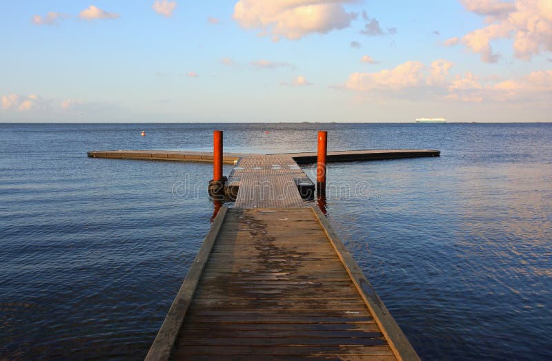 Wharf stock photo. Image of ocean, landscape, coastline - 10885320