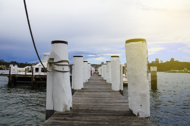 Wharf at balmain stock image. Image of pattern, attraction - 99198513