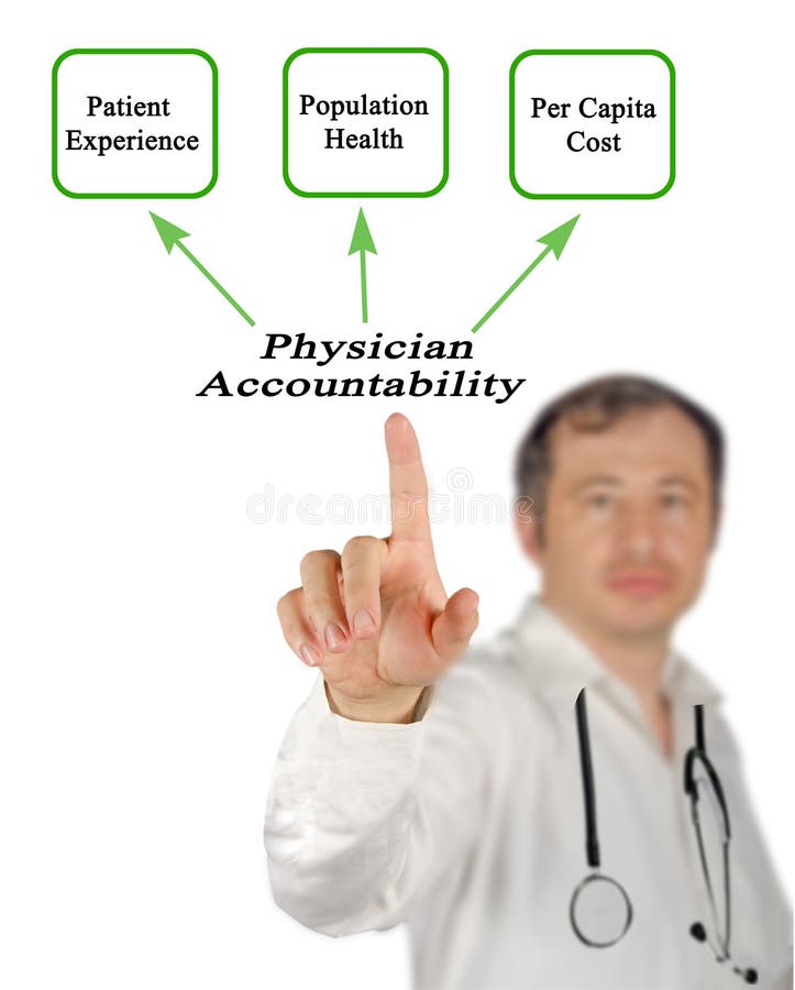 Physician Accountability stock photo. Image of cost - 153378172