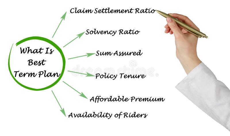 Best Term Plan stock photo. Image of solvency, person - 205961004