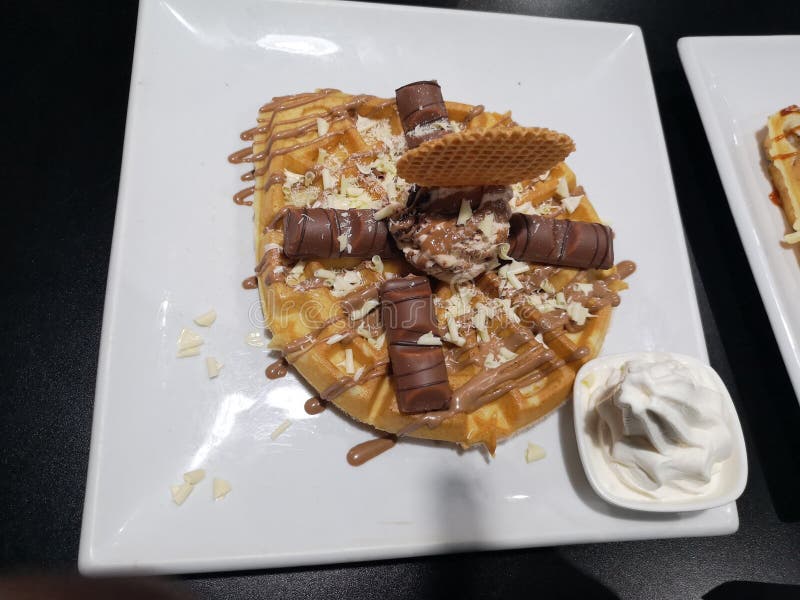 What a chocolate delicacy stock photo. Image of icing - 233607972