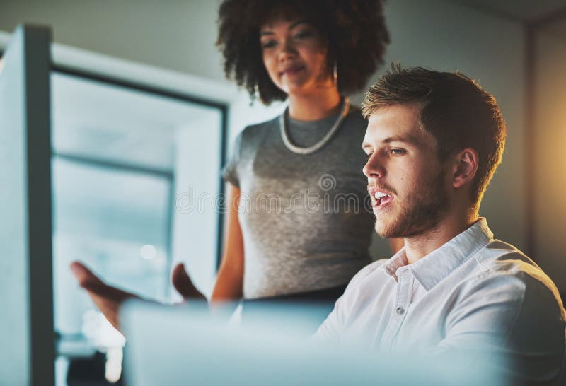 What Do You Think about the Adjustments. Two Young Designers Working ...