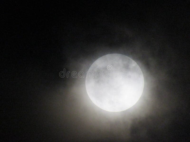 Full moon stock photo. Image of eerie, full, night, moon - 100433696