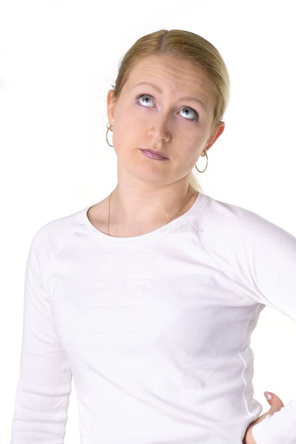 What else? stock image. Image of annoy, beautiful, expressive - 297297