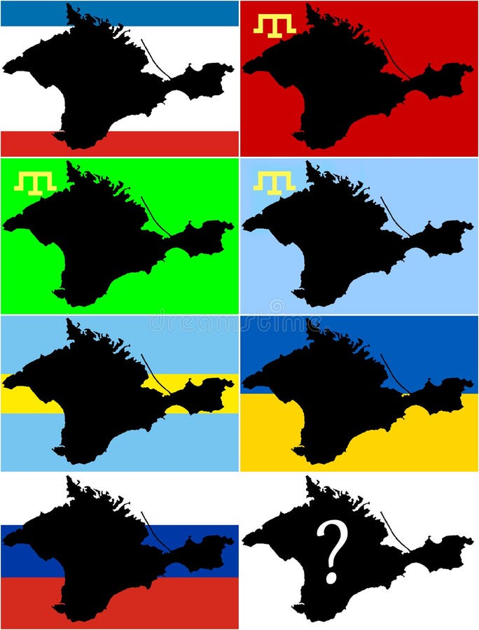 What flag now Crimea editorial photography. Illustration of crimean ...