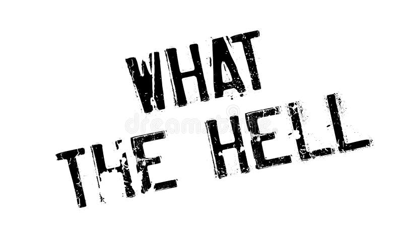 Hell Question Stock Illustrations – 140 Hell Question Stock ...