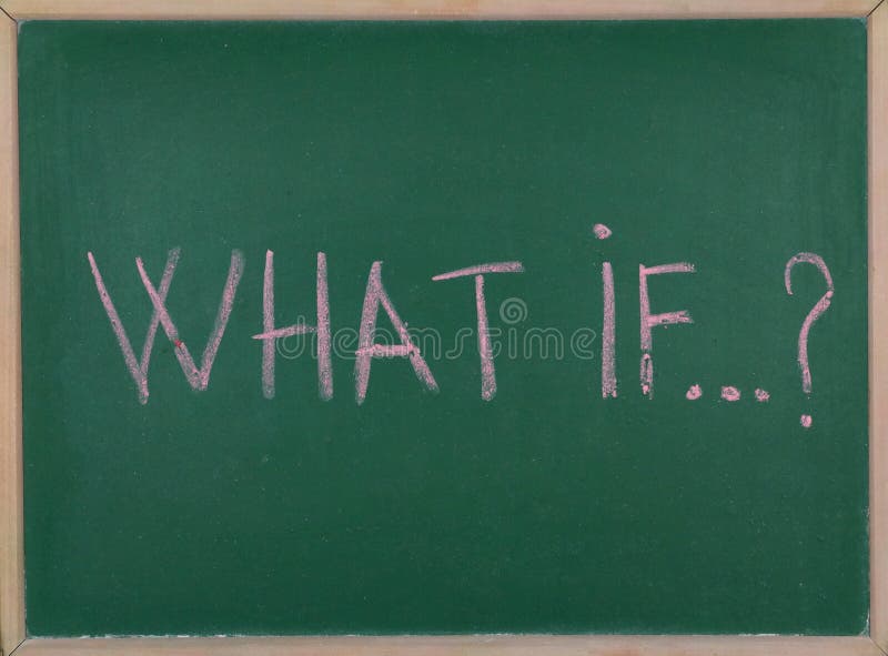 What if ? stock image. Image of fail, assault, expert - 209985095