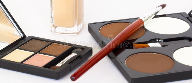 What are Inside a Woman S Powder Box Stock Image - Image of dressing ...