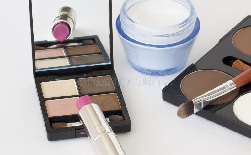 What are Inside a Woman S Powder Box Stock Image - Image of cosmetic ...