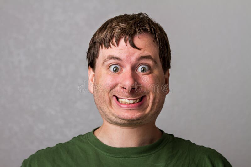 What kind of smile is that stock photo. Image of scary - 32954986
