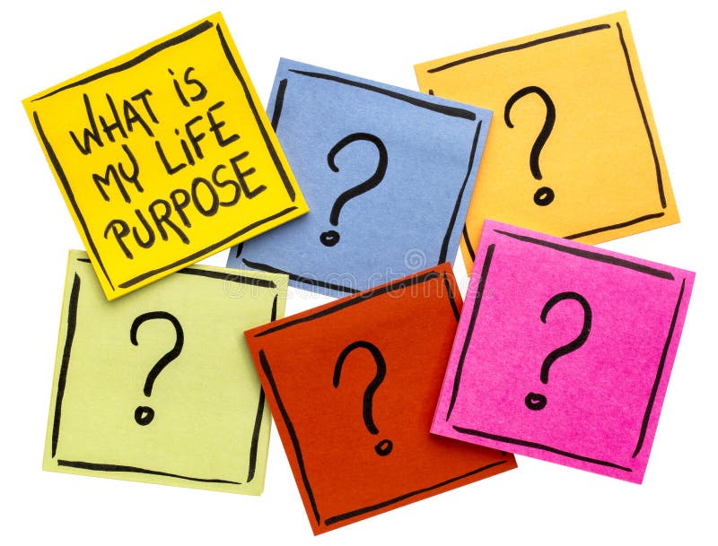 What is my purpose stock image. Image of word, concept - 16642507