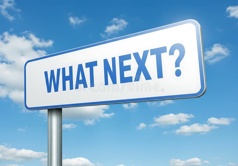 What Next Motivational Under Bright Sky Positive Thinking Background ...