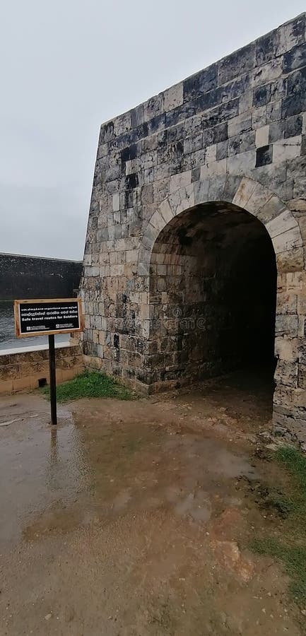 What Remains of the Jaffna Fort, Jaffna, Sri Lanka Stock Image - Image ...