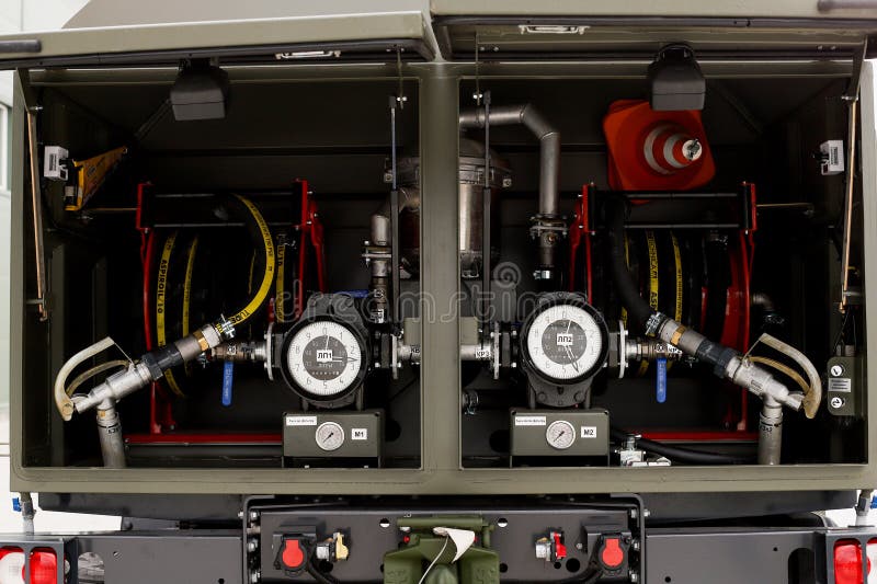 What S Inside a Military Diesel Refueling Truck Stock Photo - Image of ...