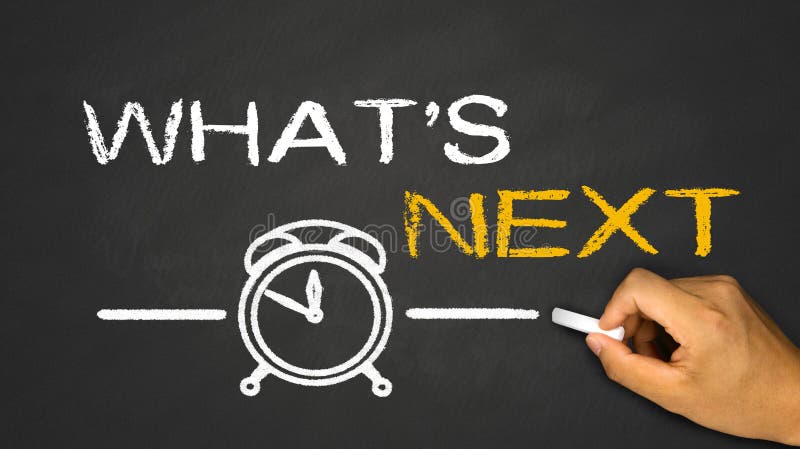 Whats next stock photo. Image of next, question, idea - 49618494
