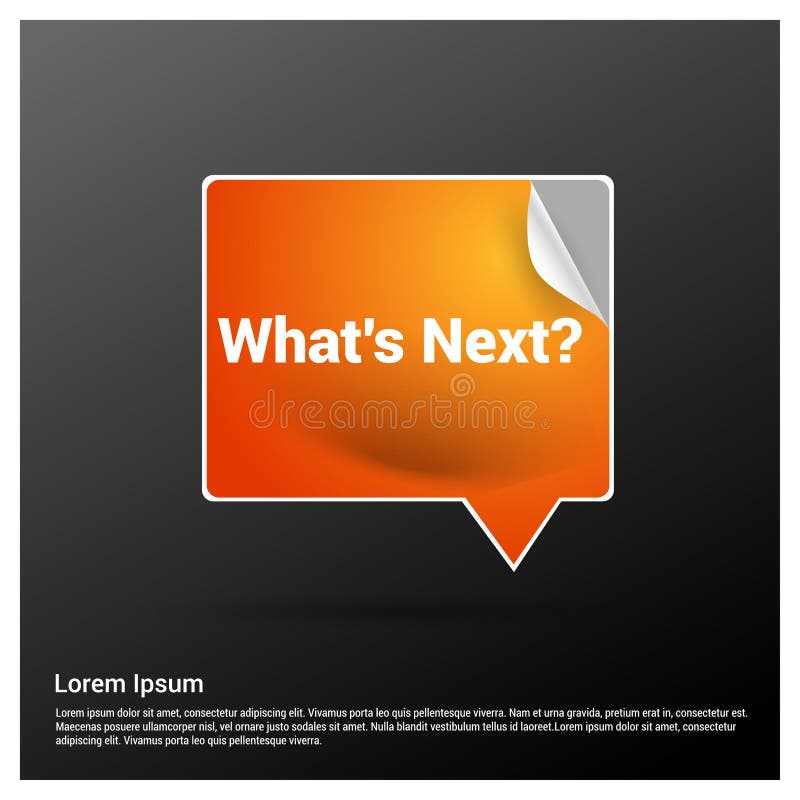 Next Whats Stock Illustrations – 540 Next Whats Stock Illustrations ...