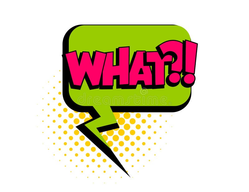 What Comic Explosion Pop Art In Vector Cartoon Style Stock Vector ...