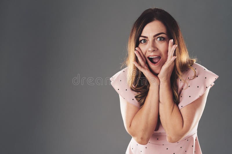 What a surprise stock image. Image of excited, scared - 121250757