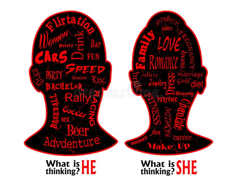 Thinking Man Women Stock Illustrations – 1,348 Thinking Man Women Stock ...