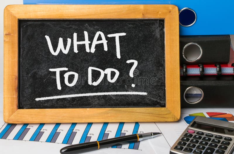 What to do? stock photo. Image of discover, opportunity - 51537592