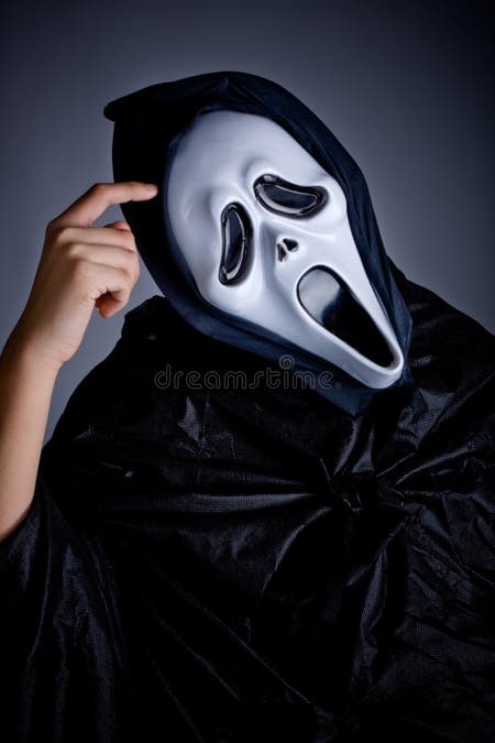 What to do next stock image. Image of halloween, face - 7901567