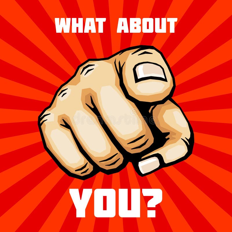 You Point Stock Illustrations – 3,970 You Point Stock Illustrations ...