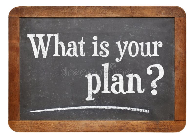 What is our plan? stock image. Image of wood, management - 15587033