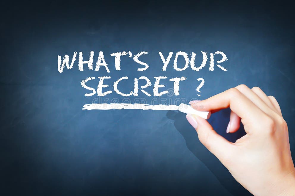What is Your Secret Question Stock Photo - Image of business, ambition ...