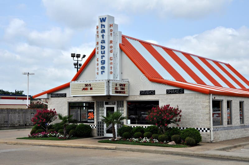 Whataburger Restaurant in Tyler Texas 2012 Editorial Image - Image of ...