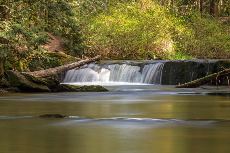 Whatcom Falls stock image. Image of falls, sound, bellingham - 125377217