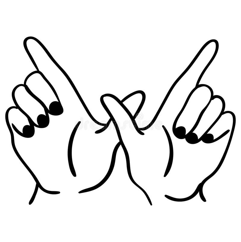 Whatever Hand Sign Vector Illustration by Crafteroks Stock Vector ...