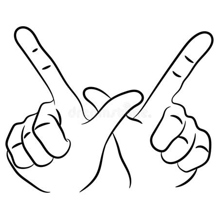 Whatever Hand Sign Vector Illustration by Crafteroks Stock Vector ...