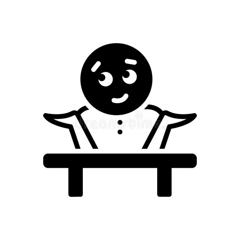 Black Solid Icon for Whatever, What and Whoever Stock Vector ...