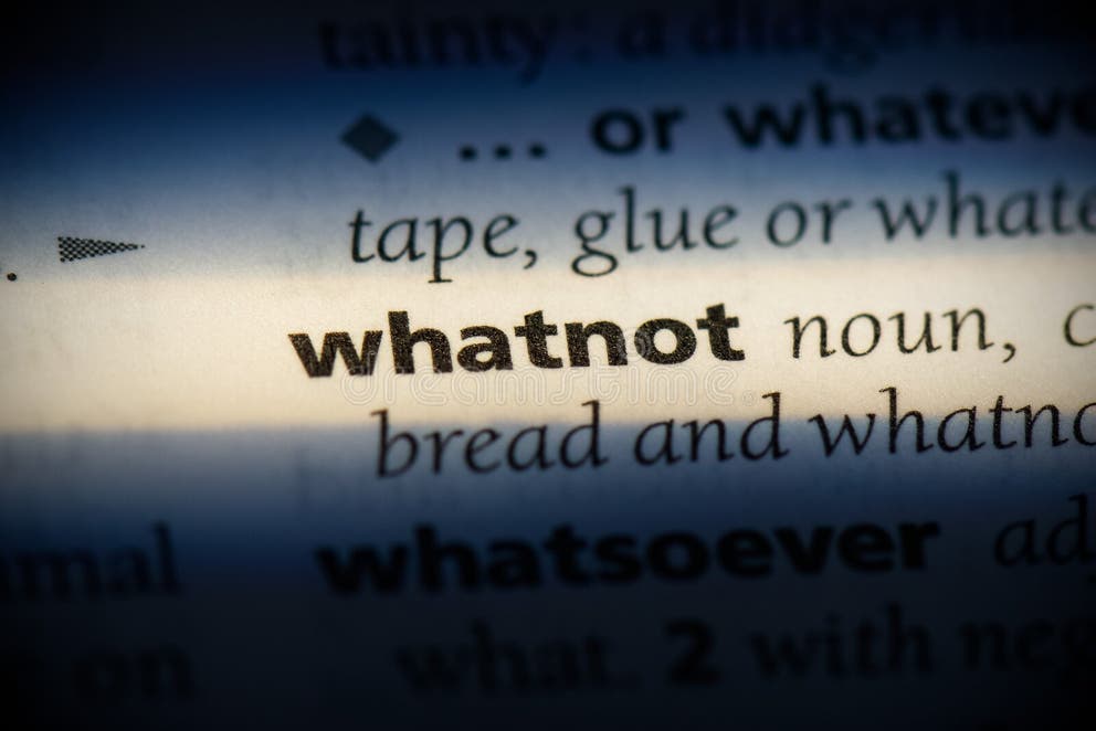 Whatnot stock photo. Image of focus, closeup, paper - 161576982