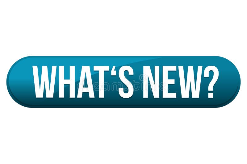 Whats New Button. Blue Eps10 Vector Badge Stock Vector - Illustration ...