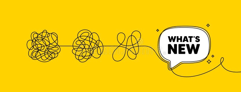 Whats New Symbol. Special Offer Sign. Simplify Complex Process. Vector ...