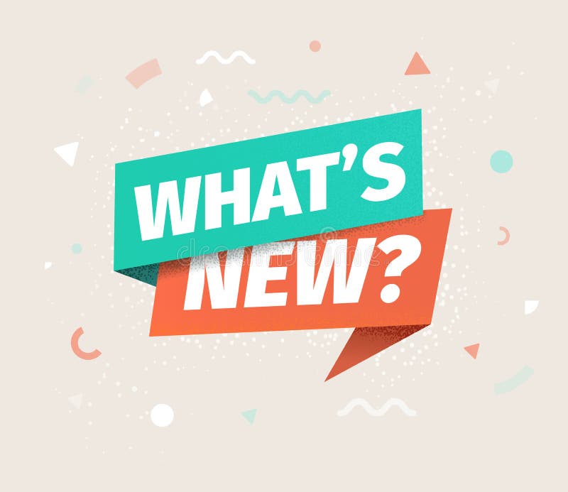 Whats New Icon, What`s New? on the White Background Stock Vector ...
