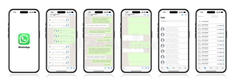 Telegram Mockup on a White Background. Telegram on Social Media Screen ...