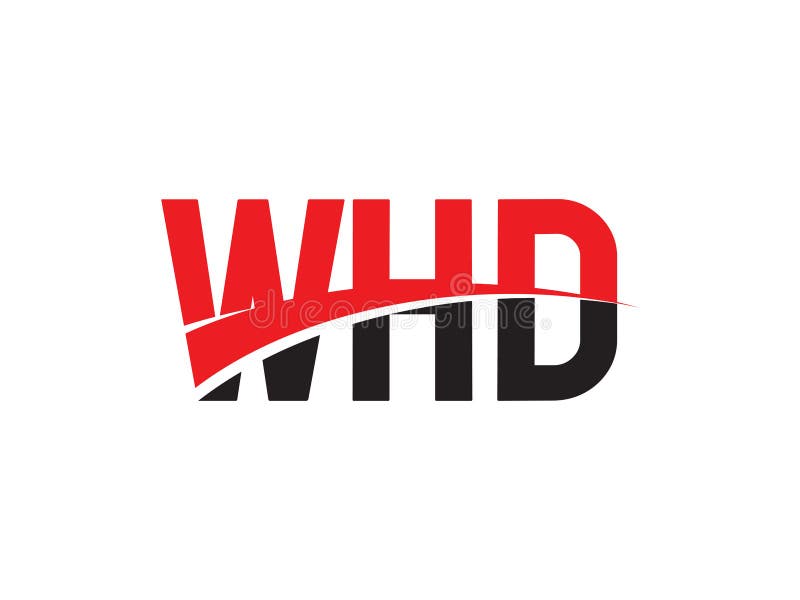 WHD Letter Initial Logo Design Vector Illustration Stock Vector ...