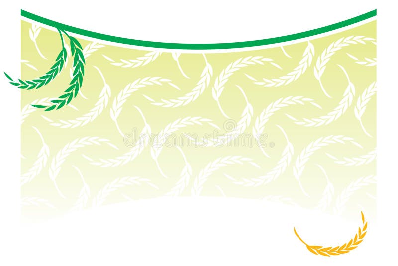 Wheat stock vector. Illustration of template, flour, leaves - 10921304