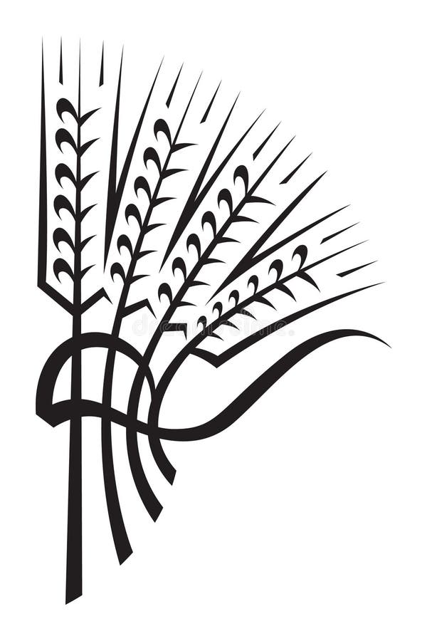 Wheat symbol stock vector. Illustration of croping, hauling - 17628285
